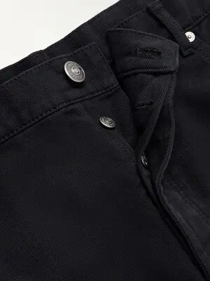 Brunello Cucinelli Slim-fit Straight-leg Logo-embroidered Jeans