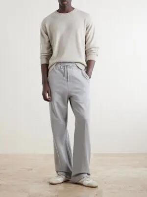 THE ELDER STATESMAN Hand-knitted Cashmere Sweater