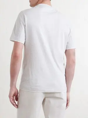 Brunello Cucinelli Layered Cotton-jersey T-shirt