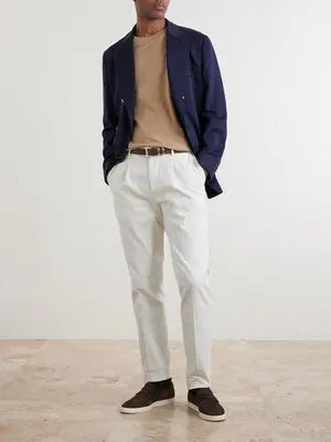 Brunello Cucinelli Logo-print Cotton-jersey T-shirt