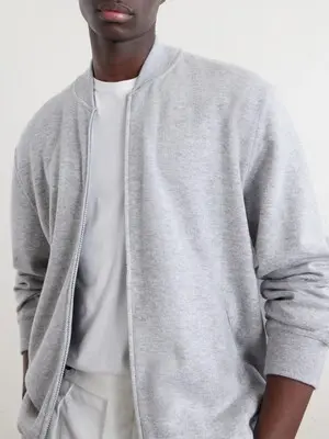 Brunello Cucinelli Cashmere-blend Zip-up Sweater