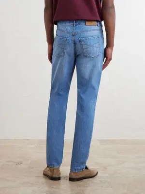 Brunello Cucinelli Slim-fit Jeans - Blue