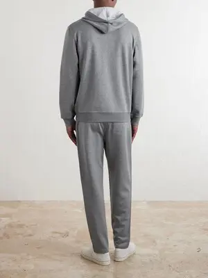 Brunello Cucinelli Zip-up Hoodie - Gray