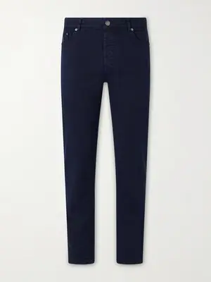 Brunello Cucinelli Slim-fit Straight-leg Jeans - Blue