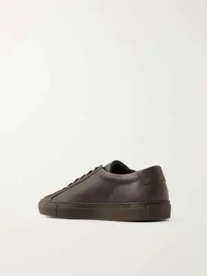 COMMON PROJECTS Achilles Full-grained Leather Sneakers - Brown