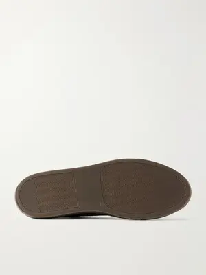 COMMON PROJECTS Achilles Full-grained Leather Sneakers - Brown