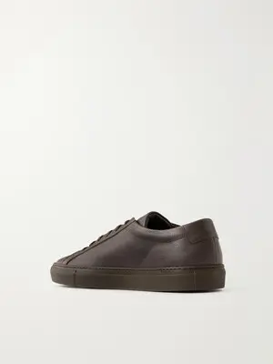 COMMON PROJECTS Achilles Full-grained Leather Sneakers - Brown