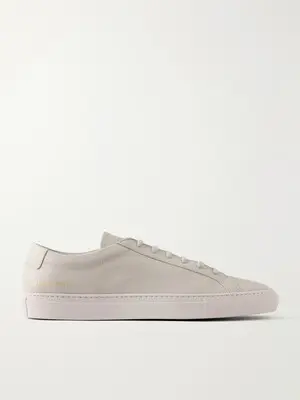 COMMON PROJECTS Achilles Full-grained Leather Sneakers - Gray
