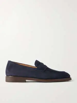 Brunello Cucinelli Round Toe Loafers For Men