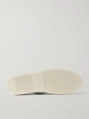 COMMON PROJECTS Deck Full-grained Leather Sneakers - White