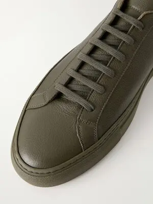 COMMON PROJECTS Achilles Full-grained Leather Sneakers