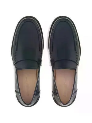 GIANVITO ROSSI Nicola Leather Loafers