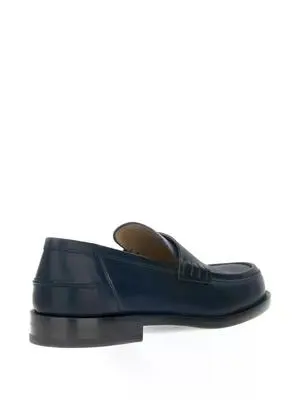 GIANVITO ROSSI Nicola Leather Loafers