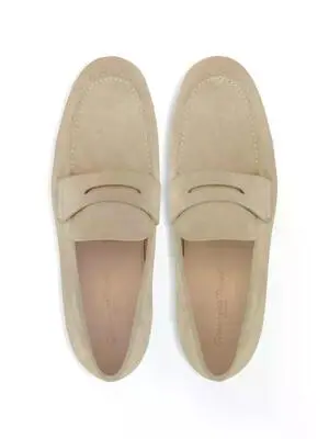 GIANVITO ROSSI Carlo Suede Loafers