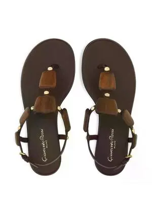 GIANVITO ROSSI Munduk Flat Sandals
