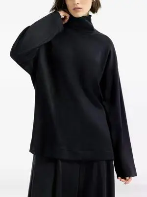Brunello Cucinelli Cotton And Silk Interlock Turtleneck Sweater