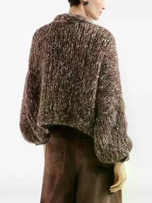 Brunello Cucinelli Malfilé Mohair Cardigan