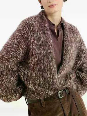 Brunello Cucinelli Malfilé Mohair Cardigan