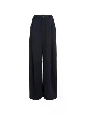 Brunello Cucinelli Cotton And Silk Interlock Track Trousers - Blue
