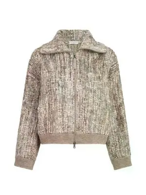 Brunello Cucinelli Brunello Cucinelli Mohair And Wool Cardigan Neutrals