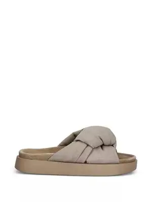 Inuikii Oversized Knot Sandals - Neutrals
