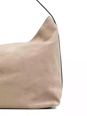 POLLINI Suede Detachable-pouch Tote Bag