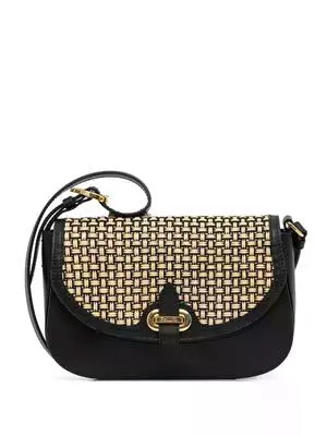 POLLINI Woven Panel Cross-body Bag