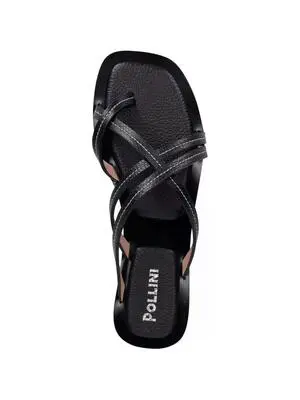 POLLINI Strappy Contrast-stitch Sandals