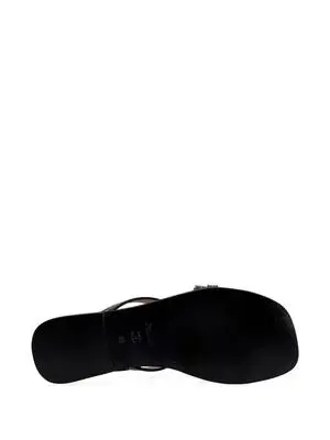 POLLINI Strappy Contrast-stitch Sandals