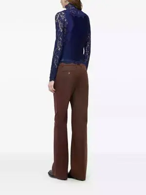 Rabanne Long-sleeved Lace Top