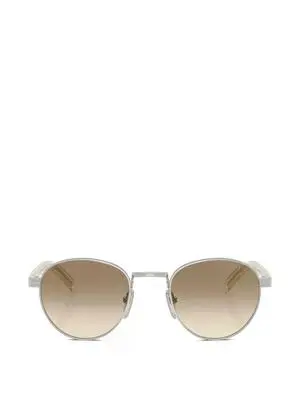 Prada Round Frame Sunglasses - Silver