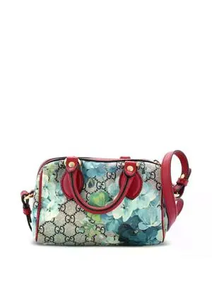 Gucci Blooms Print Gg Coated Canvas Convertible Nano Shoulder Bag - Multicolour