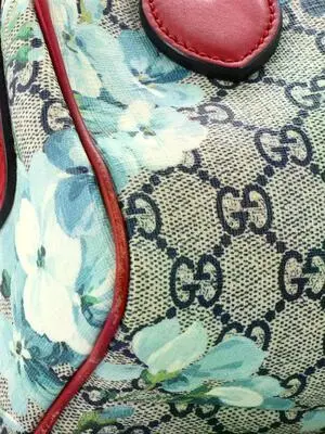 Gucci Blooms Print Gg Coated Canvas Convertible Nano Shoulder Bag - Multicolour