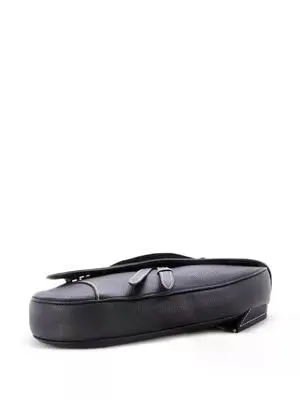 Dior Saddle Bag Printed Leather Medium Crossbody Bag