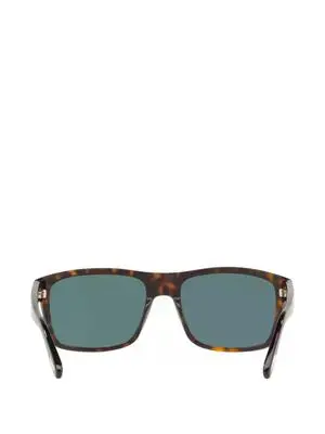 TOM FORD Tortoiseshell-effect Rectangle-frame Sunglasses