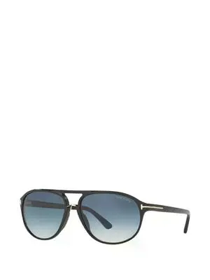 TOM FORD Jacob Pilot-frame Sunglasses - Black