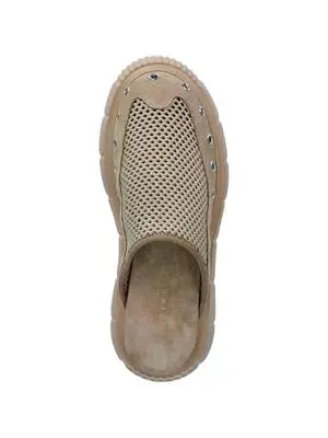 Inuikii Matilda Eyelet-embellished Mules