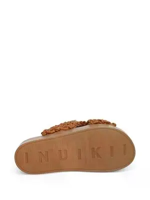 Inuikii Woven Crystal-embellished Sandals