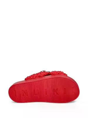Inuikii Woven Crystal-embellished Sandals