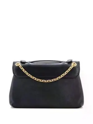 LOUIS VUITTON Monogram Leather Shoulder Bag - Black
