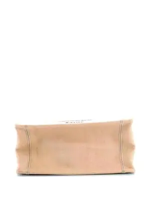 Dior Embroidered Canvas Small Tote Bag With Strap