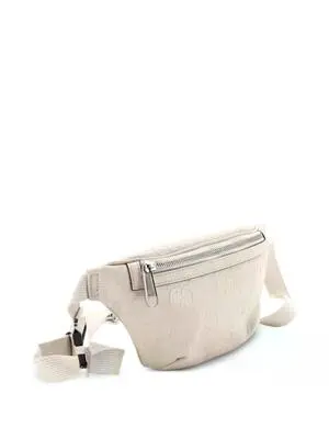 Gucci Gg Embossed Perforated Leather Small Belt Bag