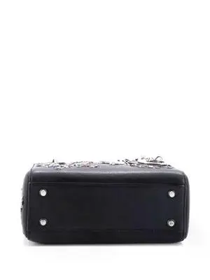 Dior Lady Embellished Leather Mini Crossbody Bag