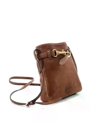 Miu Miu Aventure Pouch Leather Mini Shoulder Bag