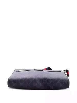 Gucci Gg Coated Canvas Messenger Bag