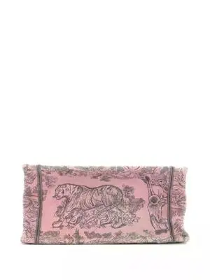 Dior Book Embroidered Canvas Small Tote Bag
