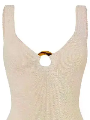 Hunza G Celine Ring-detail Swimsuit