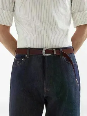 Brunello Cucinelli Suede Belt