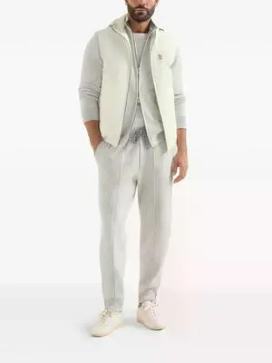 Brunello Cucinelli Double Knit Trousers - Grey