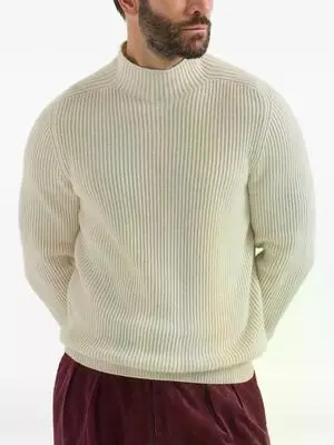 Brunello Cucinelli Cashmere English Rib Turtleneck Sweater